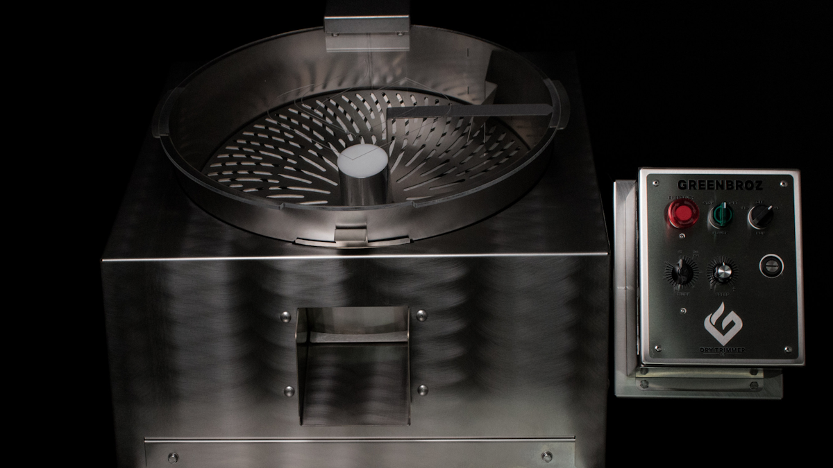 Dry Trimming Machine Processes Up 12 Pounds per Hour From: GreenBroz ...